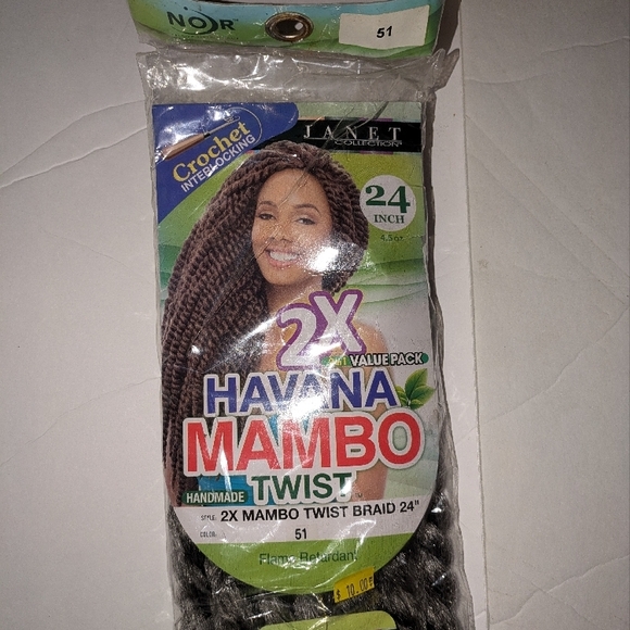 Hair | 2x Havana Mambo Twist Braid 24 Inch Black | Poshmark